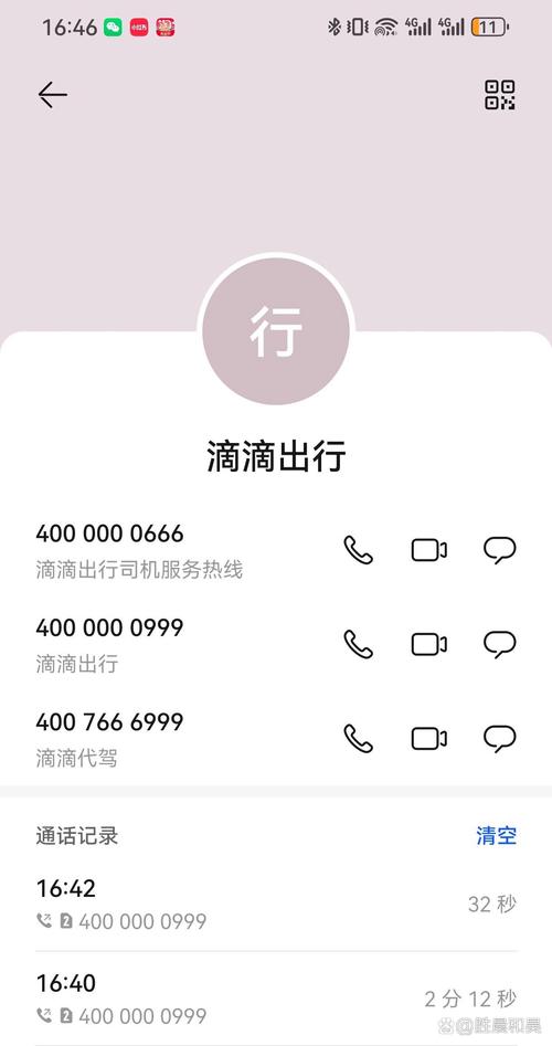 滴滴咨询电话人工服务图标