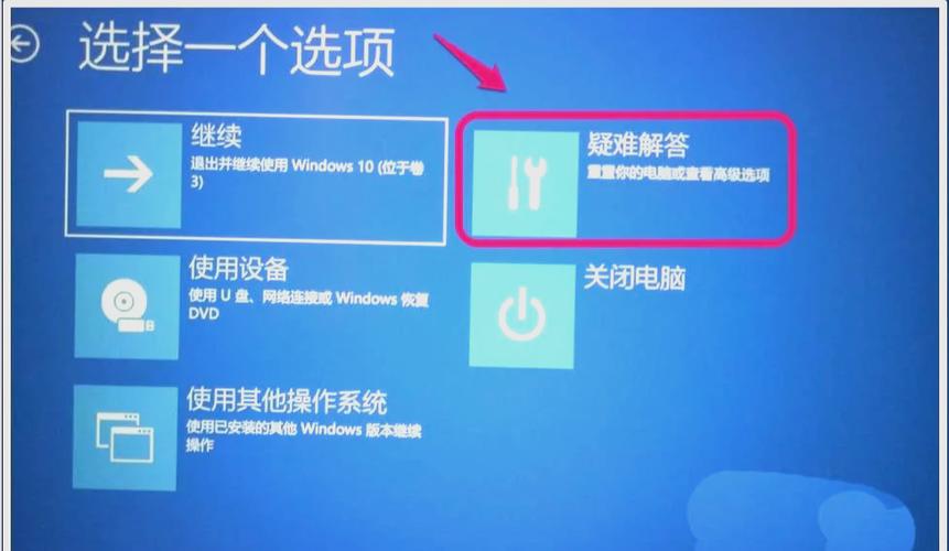 win10一直转圈进不去系统图标