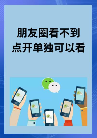 刷朋友圈能看到 点开看不到图标