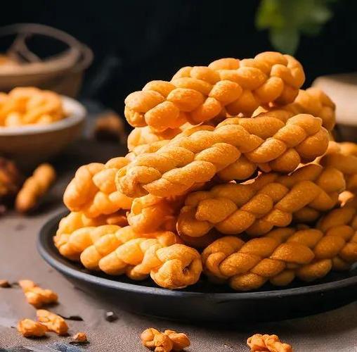 小麻花的制作方法和配方图标