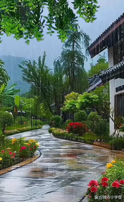 雨后的花园作文400字图标