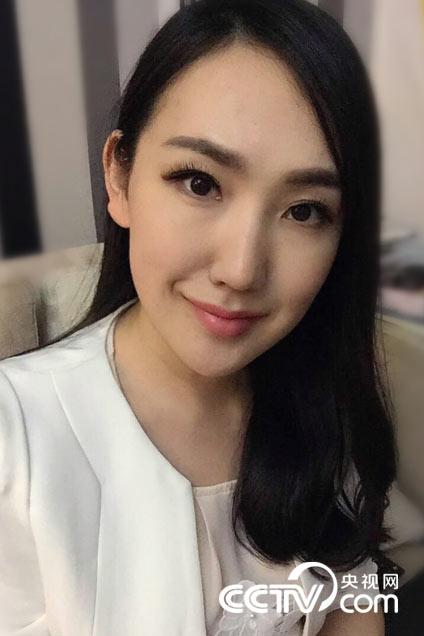 CGTN女主持人图标