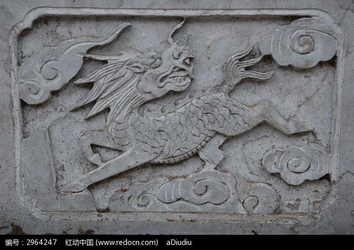 麒麟浮雕图片图标