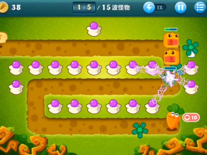 保卫萝卜285关金萝卜图标