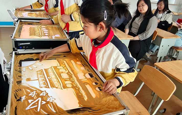 将照片制作沙画视频截图