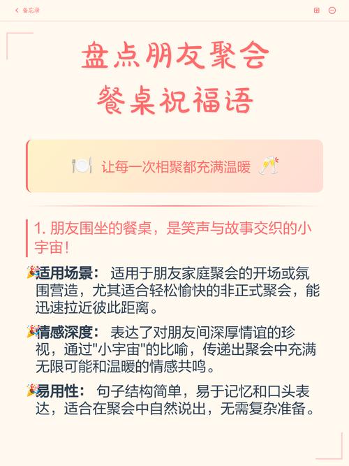邀请朋友聚餐的祝福语
