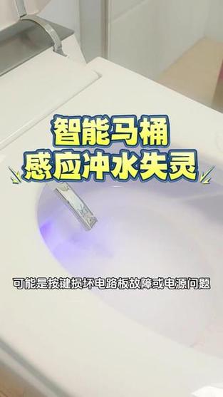 智能马桶自动冲水故障图标