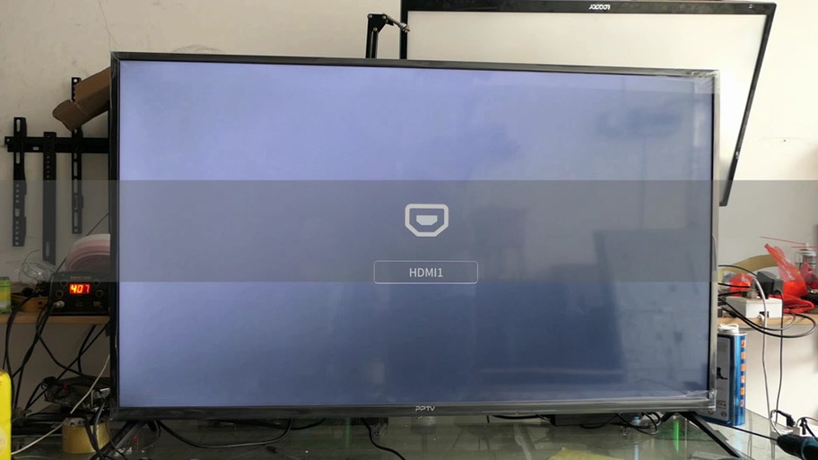 电视HDMI显示不支持图标