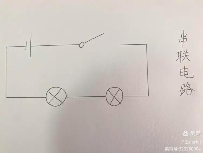 两个灯泡并联接线图截图