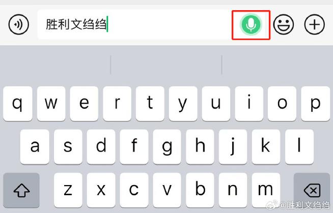 微信输入框麦克风怎么打开图标