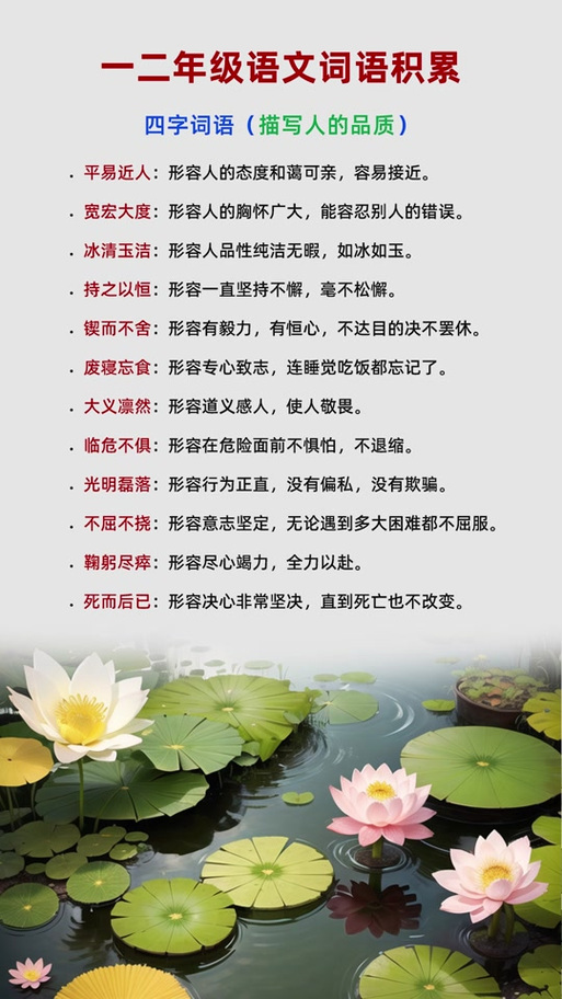 形容人的词语图标