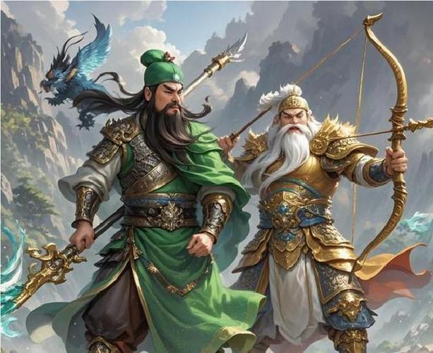 赵云关羽黄忠最强组合图标