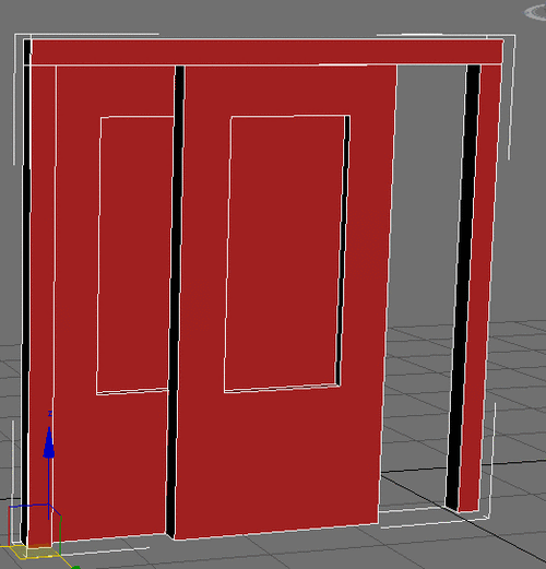 3dmax做门教程图标