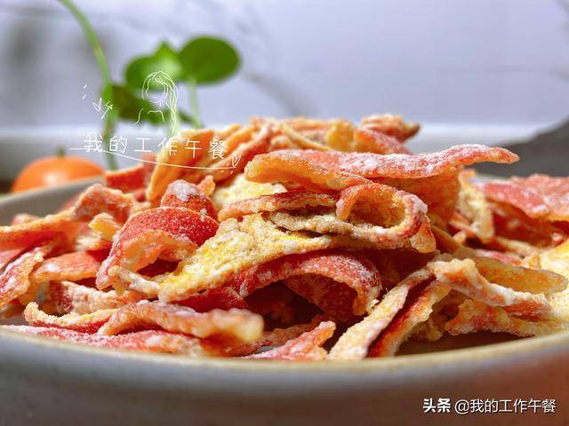 糖炒橘子皮的做法图标