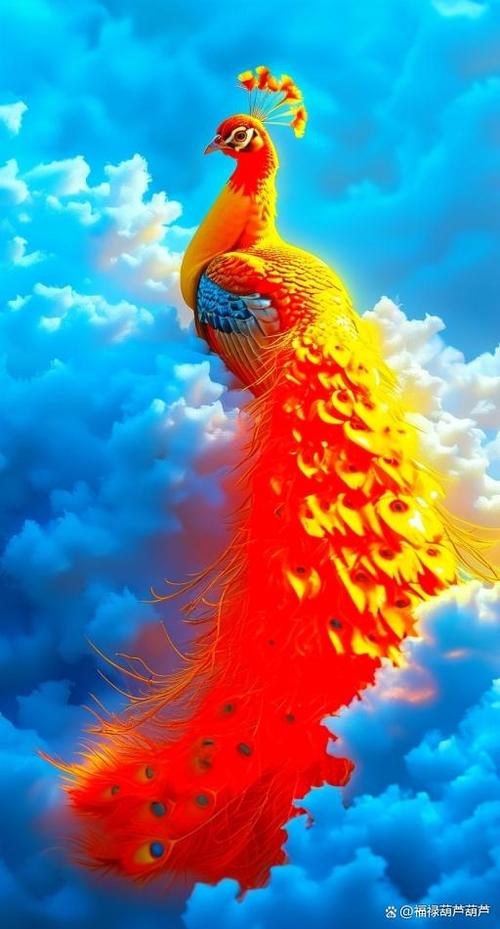 手机孔雀图标