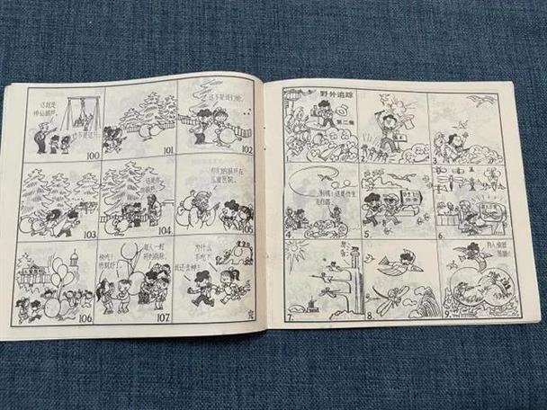80年代的旧漫画书图标