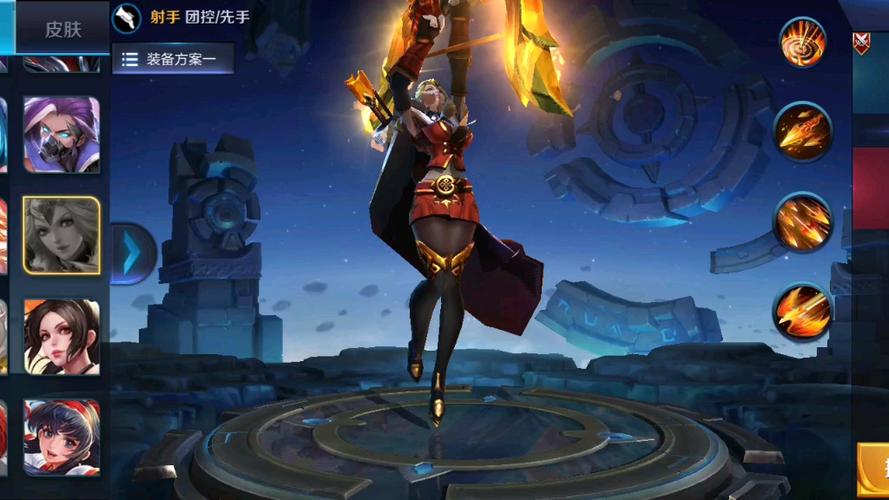 王者荣耀旧版女英雄出场截图