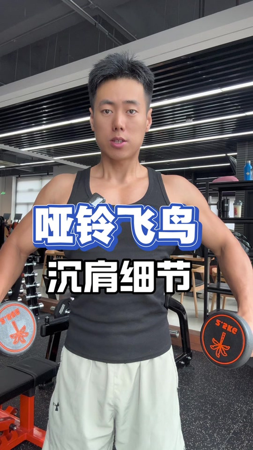 下斜哑铃飞鸟图标
