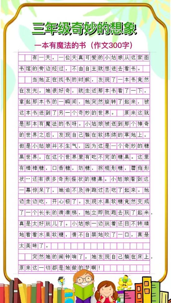 会魔法的国王作文