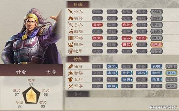 三国志14 武将个性