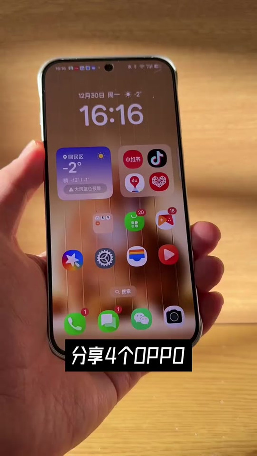 oppo手机手持弹幕在哪里图标