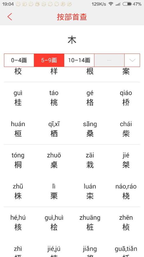 木字旁最吉利100字图标