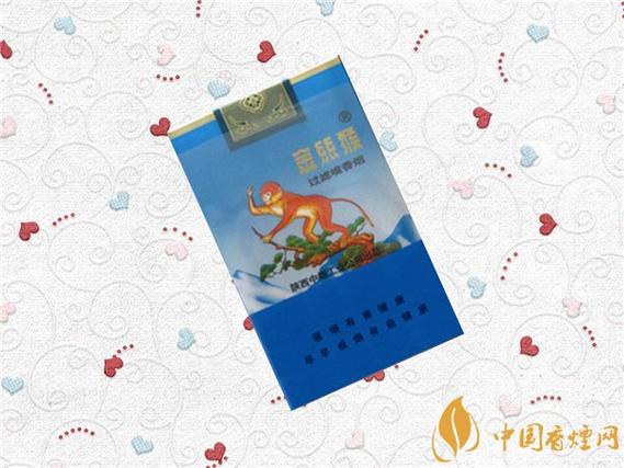 金熊猴蓝色香烟多少一包图标