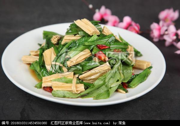 香麦烧腐竹的家常做法图标