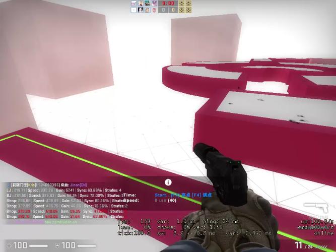 csgo连跳速度只有200截图