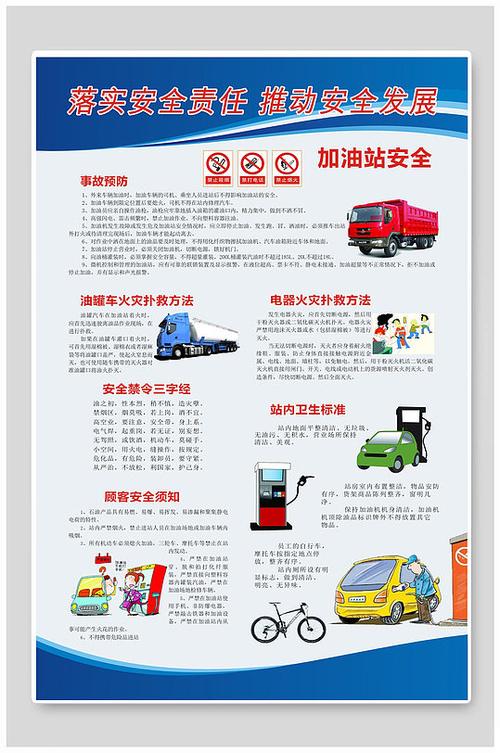 加油站安全经验分享图标
