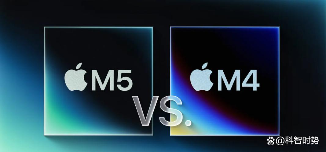 苹果m4和m5的区别图标