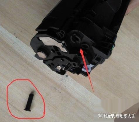 惠普136w硒鼓加粉口在哪图标
