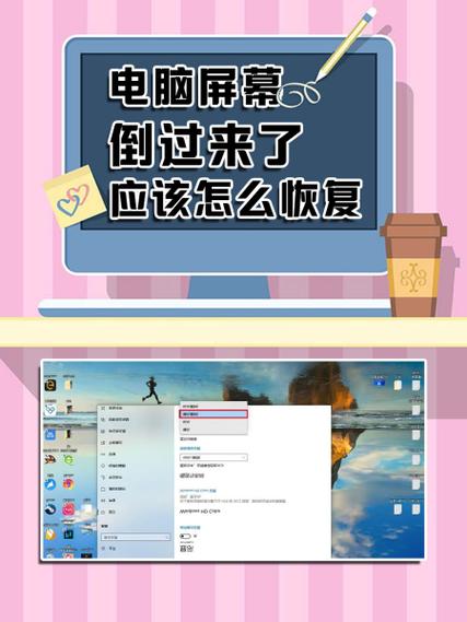 显示器屏幕倒过来了怎么办图标