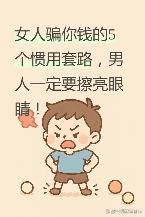 男人骗女人钱的套路是什么图标