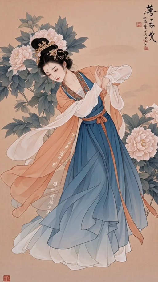 国风舞蹈图标