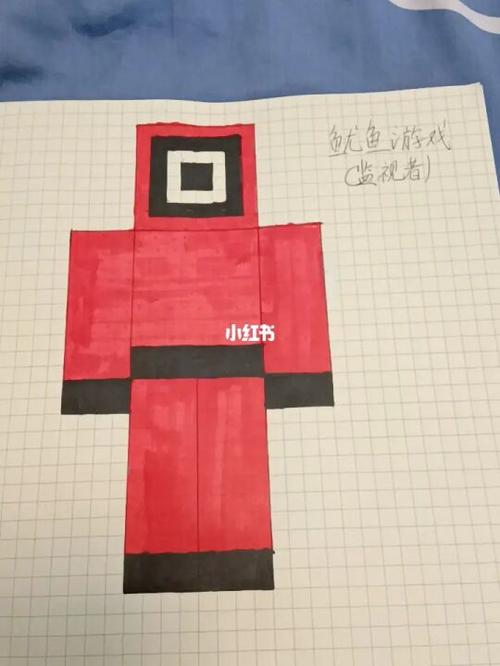 MC像素画优菈最简单画法图标