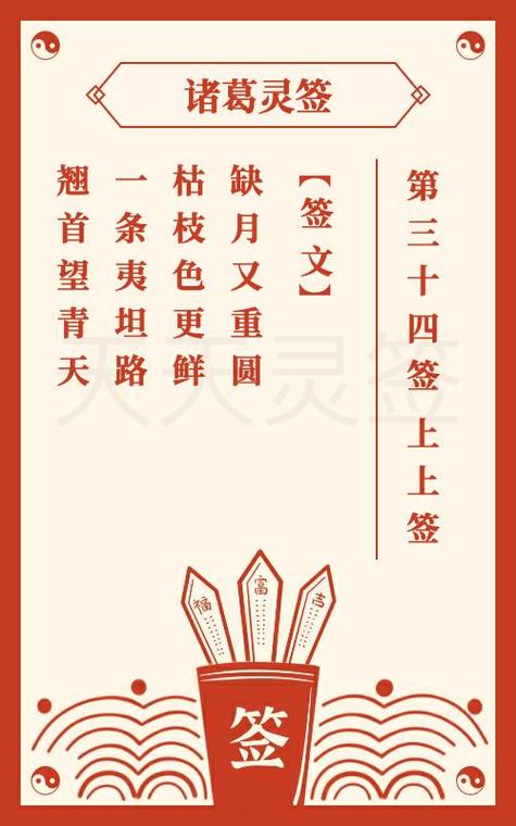 诸葛神算抽签