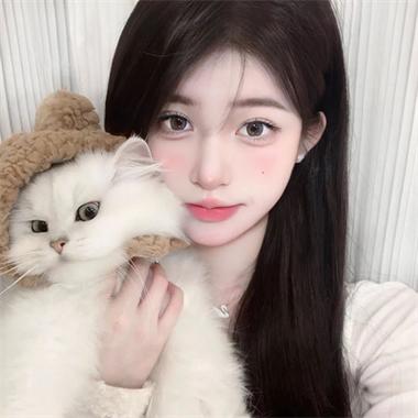 女生头像 可爱 呆萌真人图标