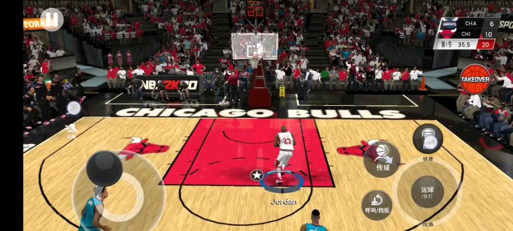 nba2k20怎么扣篮手机版截图