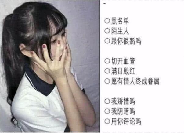 qq分组黑暗系列女生图标