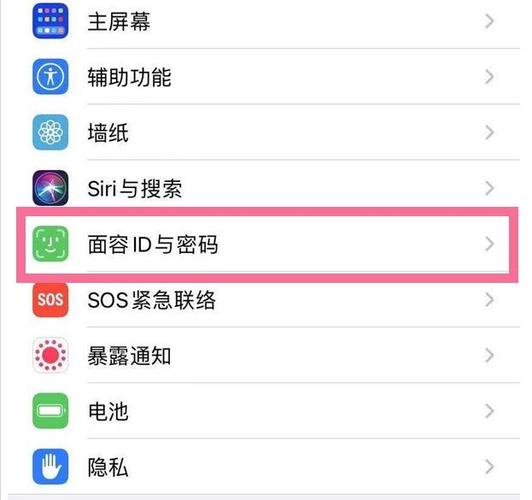 苹果戴口罩如何解锁面容14.5图标