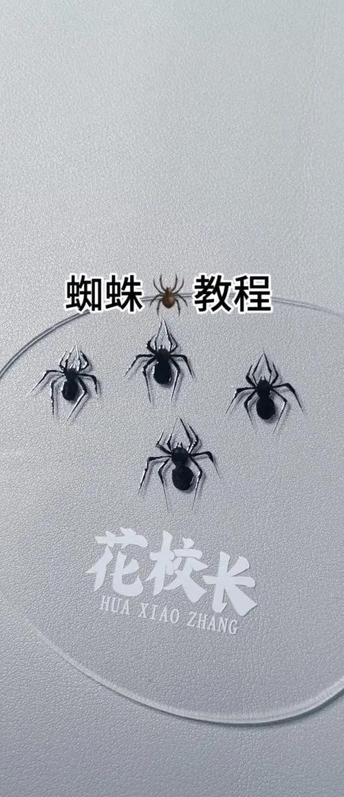 蜘蛛怎么画霸气又帅气图标