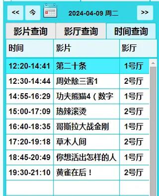 今日电影院上映电影图标