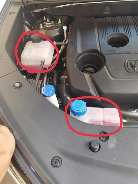 副水箱加水还是防冻液图标