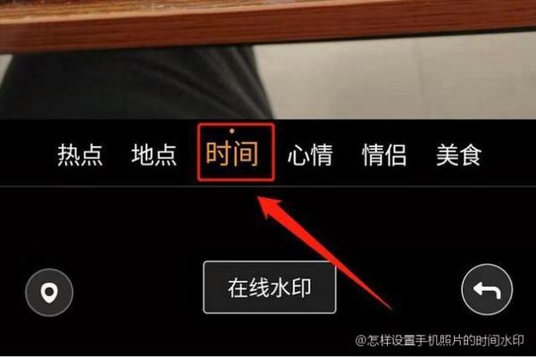 苹果拍照显示时间水印图标