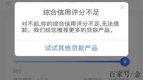 综合评分不足银行可以贷款吗