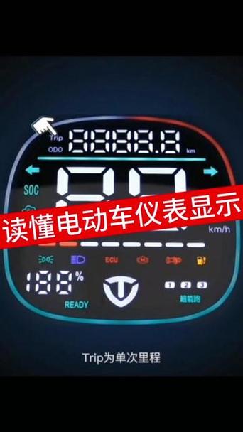 电动车仪表盘电量闪但有电图标