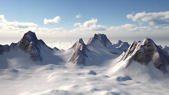 雪山假期3D版下载图标