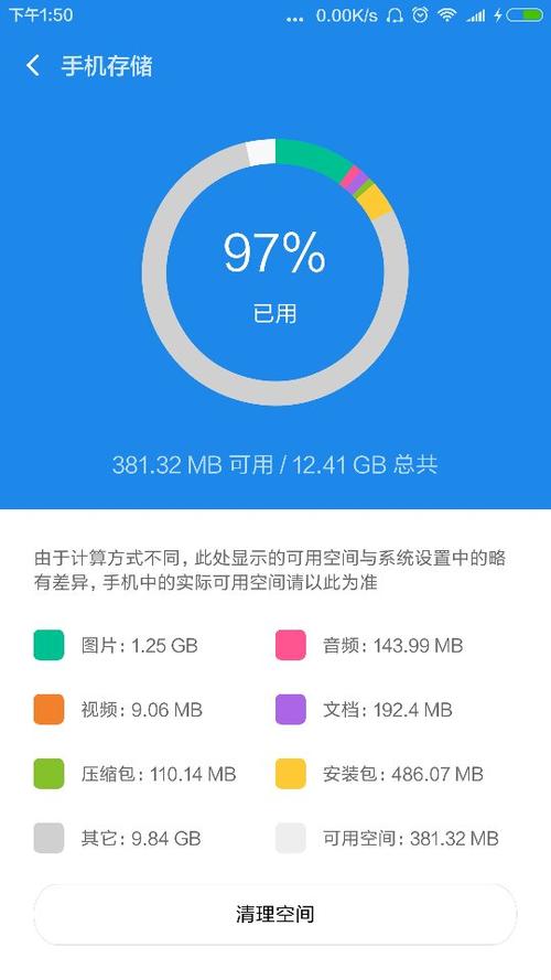 苹果手机内存降级不了截图