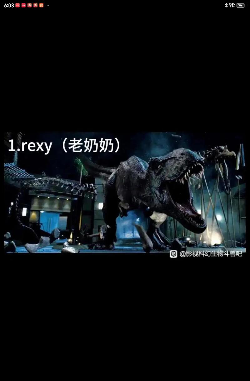 霸王龙战力排行榜截图